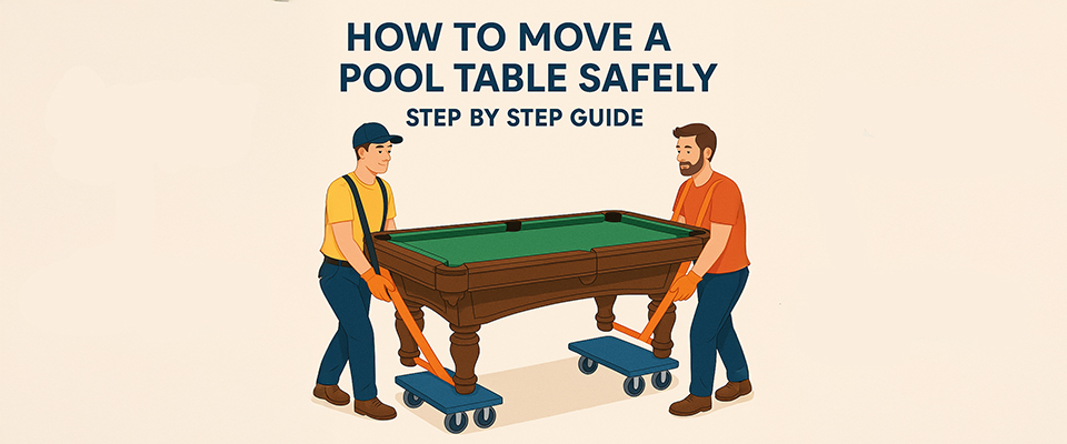 How to Move a Pool Table Safely: Step-by-Step Guide | Professional Movers